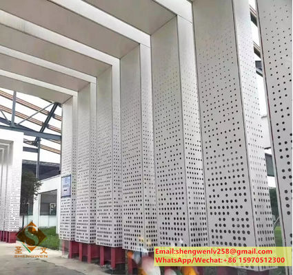 3d aluminum panel facade wall cladding panel exterior building cover ...